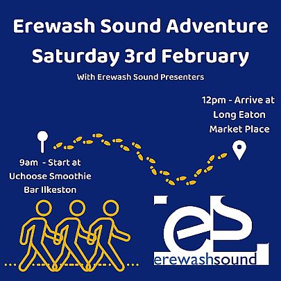 Rescheduled New Year adventure for Erewash Sound fundraising presenters ...