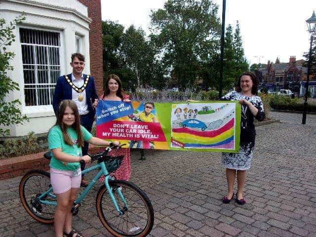 "My bike is brill!" No idle boast by Ivy aged 8 - Erewash Sound